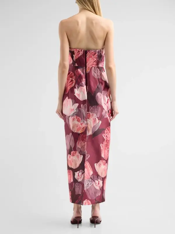 MILLY Orion Tulip Brocade Dress