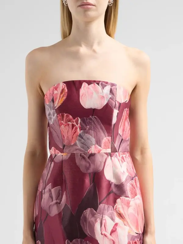 MILLY Orion Tulip Brocade Dress