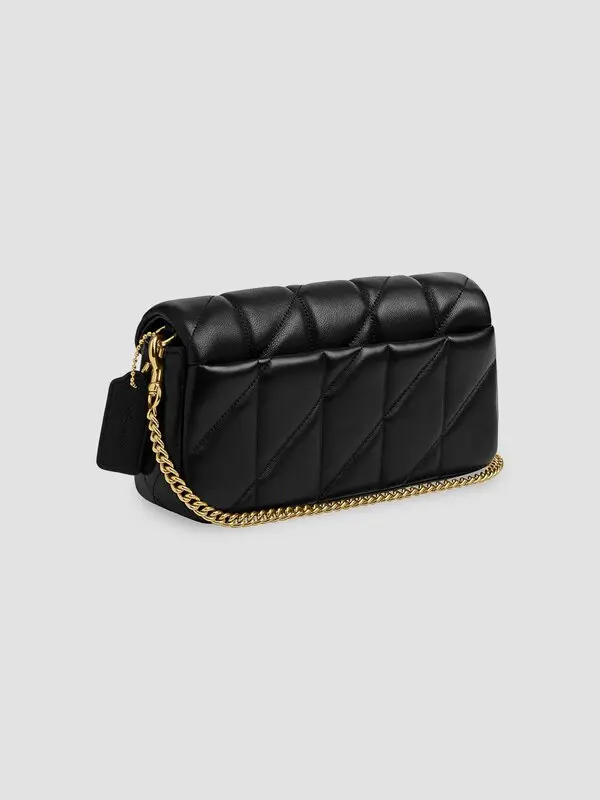 COACH Tabby Quilted Leather Chain Crossbody Bag 19