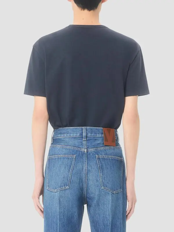 Valentino Garavani Cotton T-shirt With Patch