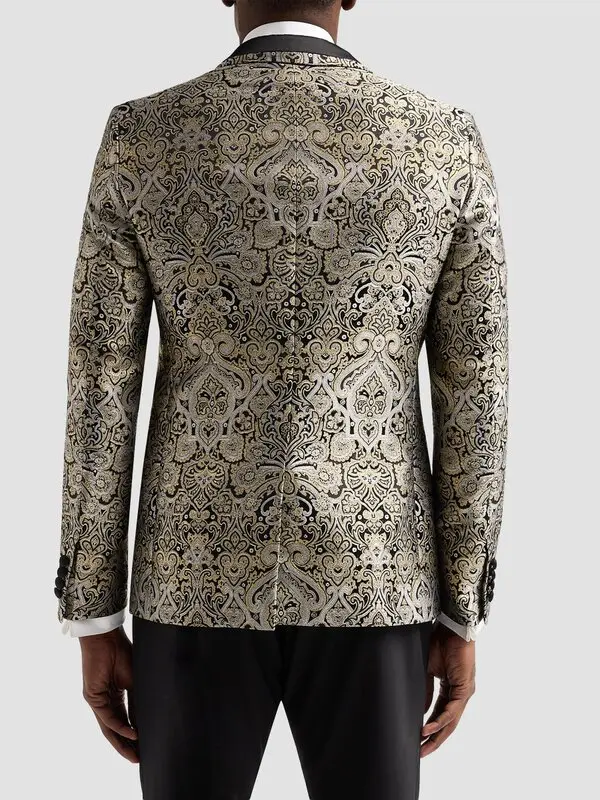 Pal Zileri Baroque-inspired Jacquard Dinner Jacket