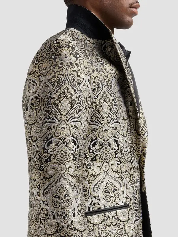 Pal Zileri Baroque-inspired Jacquard Dinner Jacket