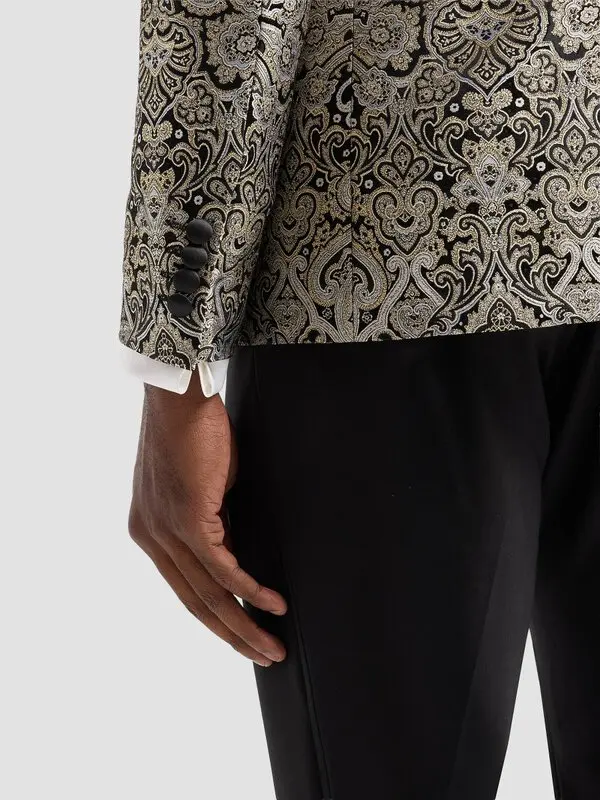 Pal Zileri Baroque-inspired Jacquard Dinner Jacket