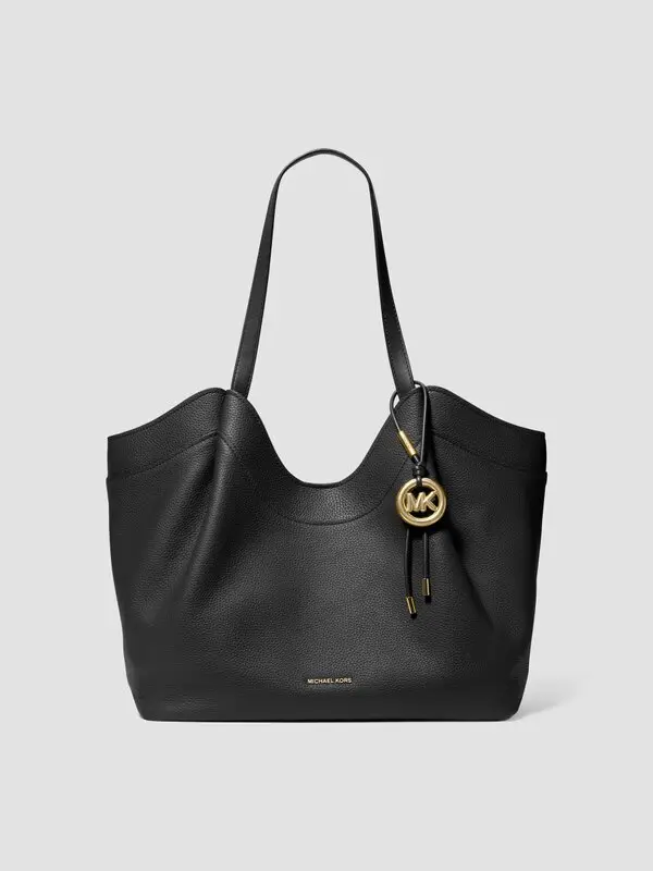 Michael Kors Nolita Large Leather Tote Bag - Black