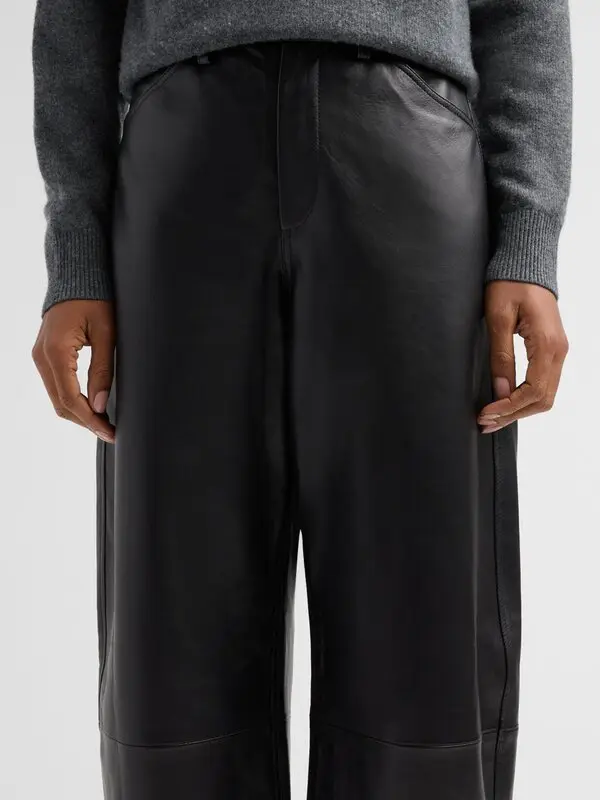 NILI LOTAN Tribeca Leather Pants