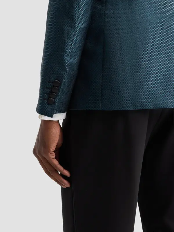 Pal Zileri Geometric Jacquard Wool-blend Dinner Jacket