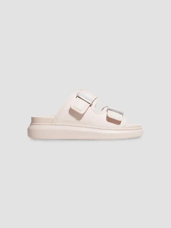 Alexander McQueen Hybrid Pool Slides - Beige