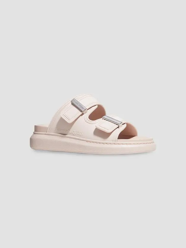 Alexander McQueen Hybrid Pool Slides - Beige