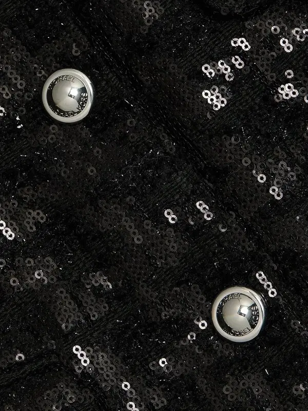 Michael Kors Sequin Tweed Crop Jacket