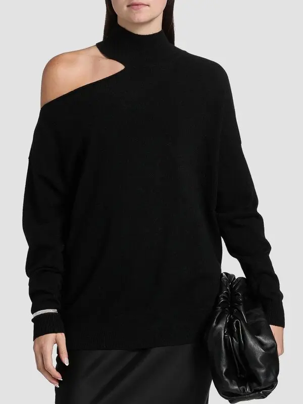 LISA YANG Capsule Alvia Cutout Cashmere Sweater