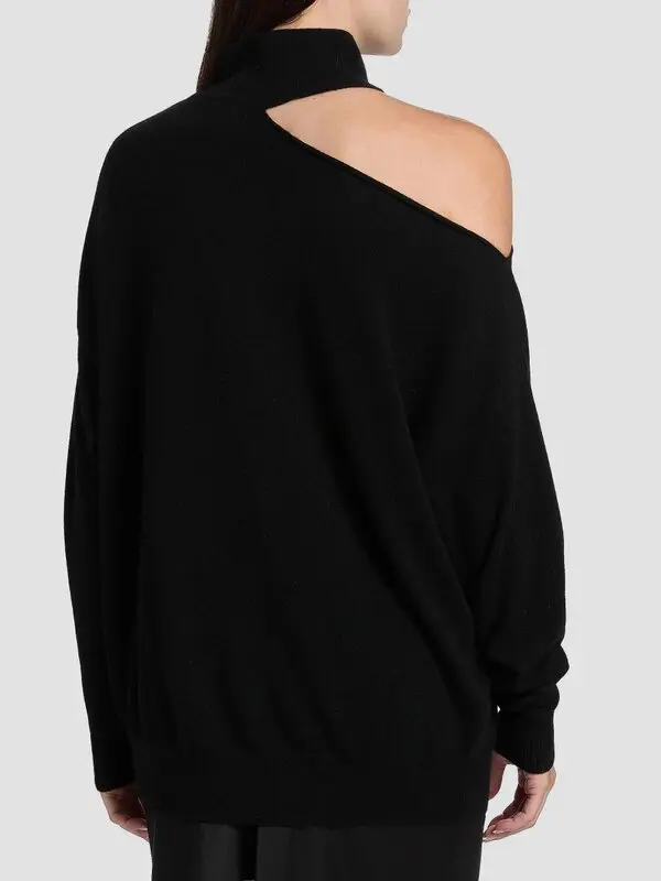 LISA YANG Capsule Alvia Cutout Cashmere Sweater