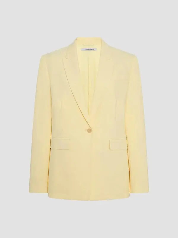 Another Tomorrow Single Button Jacket - Sunlight