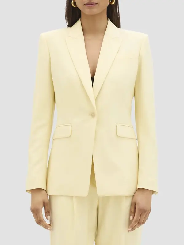 Another Tomorrow Single Button Jacket - Sunlight