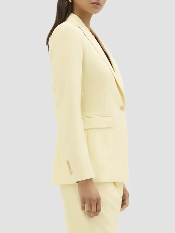 Another Tomorrow Single Button Jacket - Sunlight