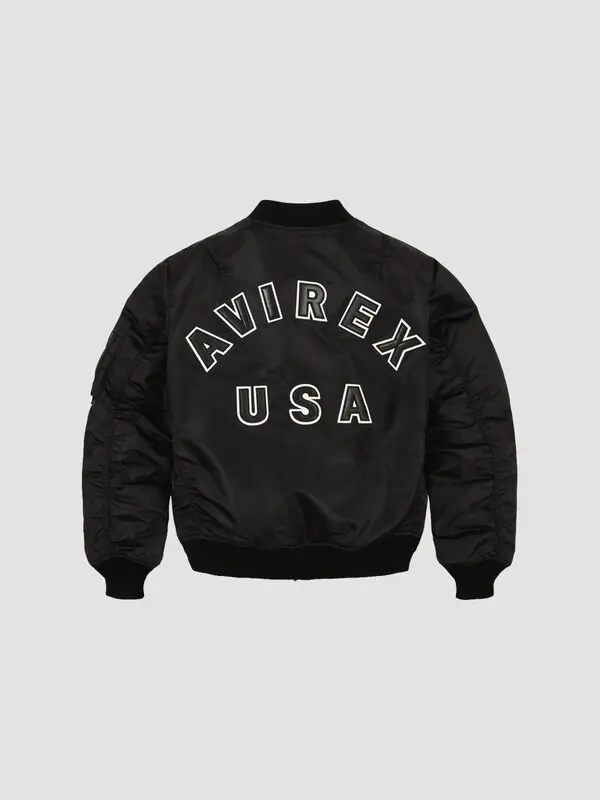 AVIREX Core Usa Nylon Bomber Jacket