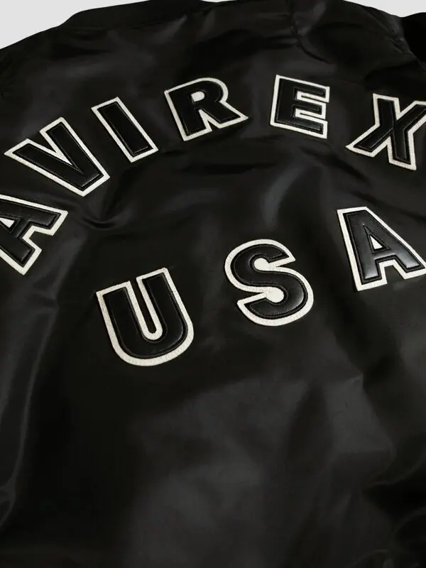AVIREX Core Usa Nylon Bomber Jacket