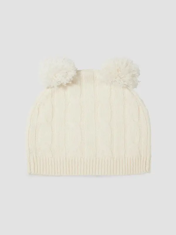 Sofia Cashmere Baby's Cashmere Pom Pom Beanie