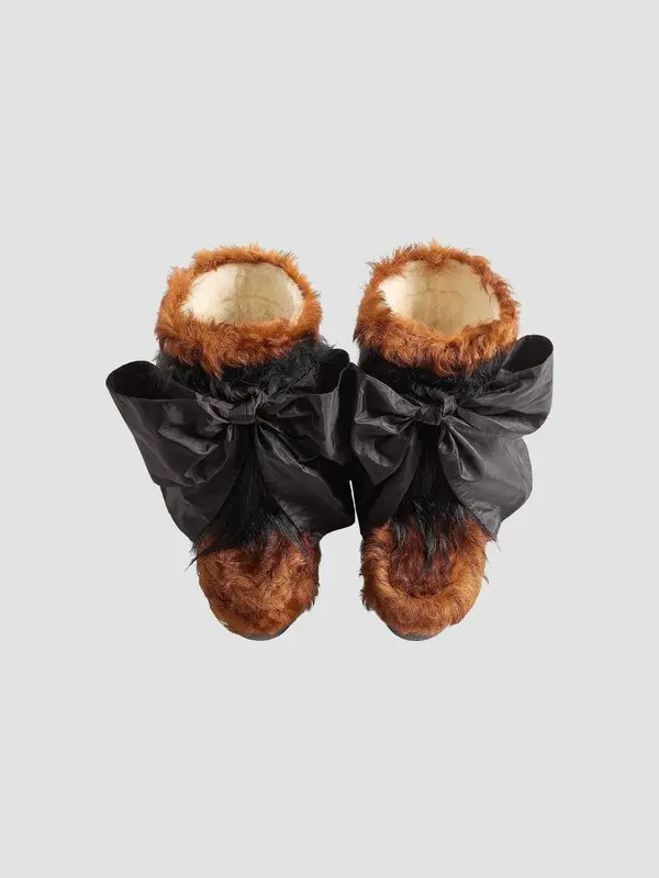 Valentino Garavani Snowish Shearling Ankle Boots
