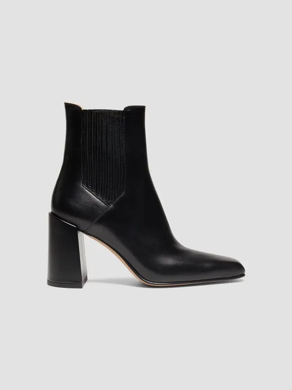 Gabriela Hearst Luke Leather 90mm Booties