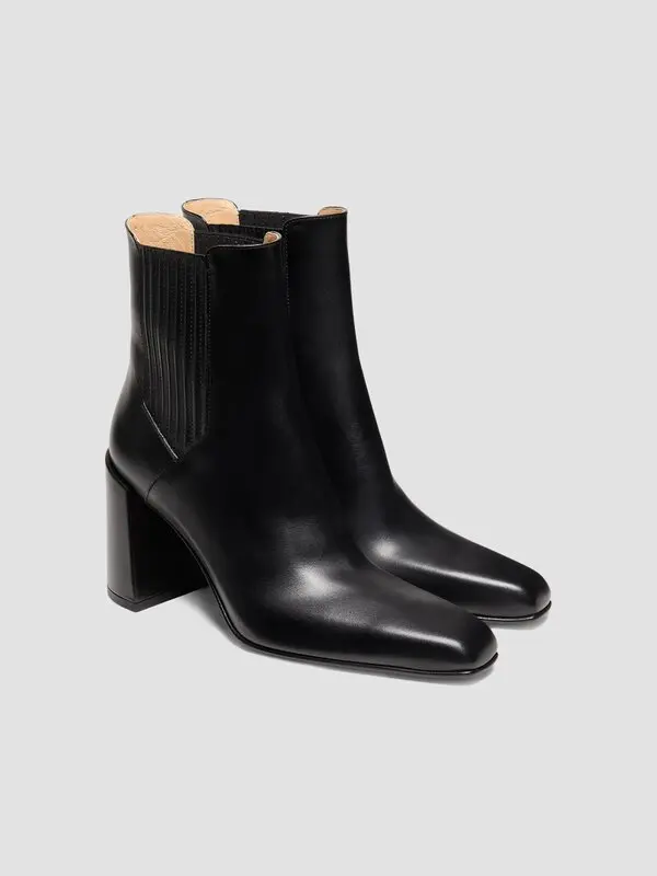Gabriela Hearst Luke Leather 90mm Booties
