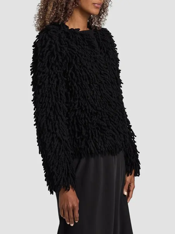 LISA YANG Bon Cashmere Fringe Cardigan