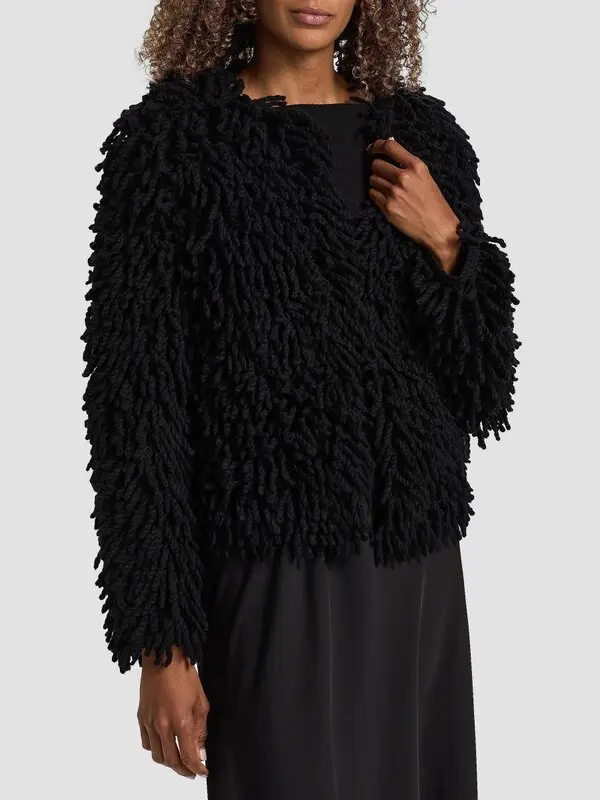 LISA YANG Bon Cashmere Fringe Cardigan