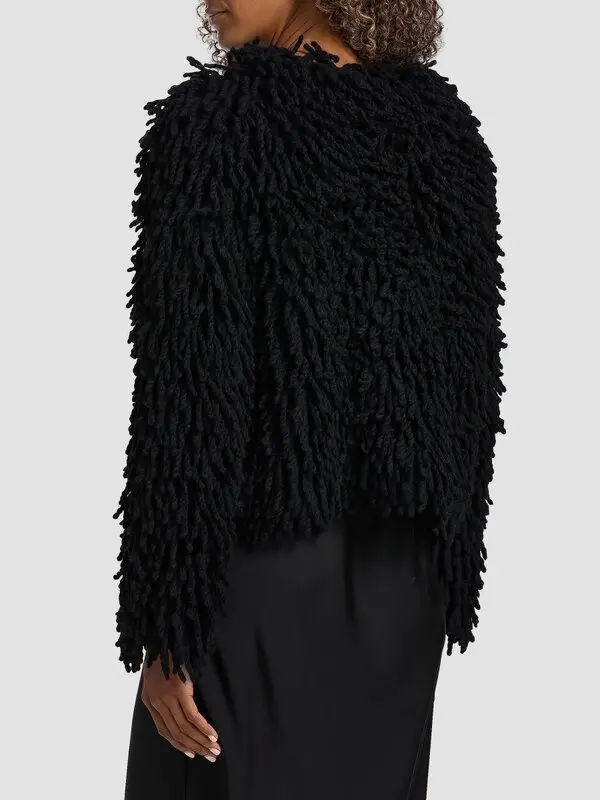 LISA YANG Bon Cashmere Fringe Cardigan