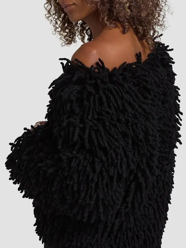 LISA YANG Bon Cashmere Fringe Cardigan