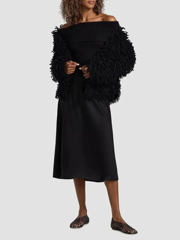 LISA YANG Bon Cashmere Fringe Cardigan