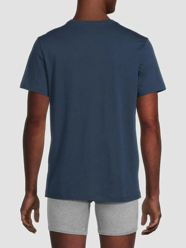 Mack Weldon 3-pack Cotton Crewneck T-shirt - True Navy