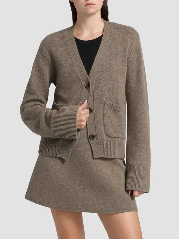 LISA YANG Danni Cashmere Relaxed-fit Cardigan