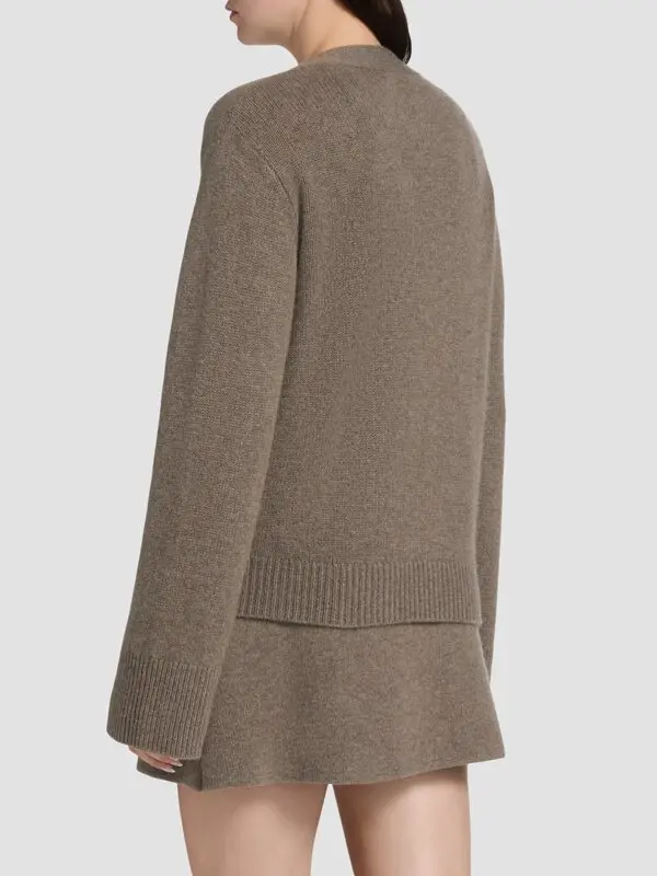 LISA YANG Danni Cashmere Relaxed-fit Cardigan