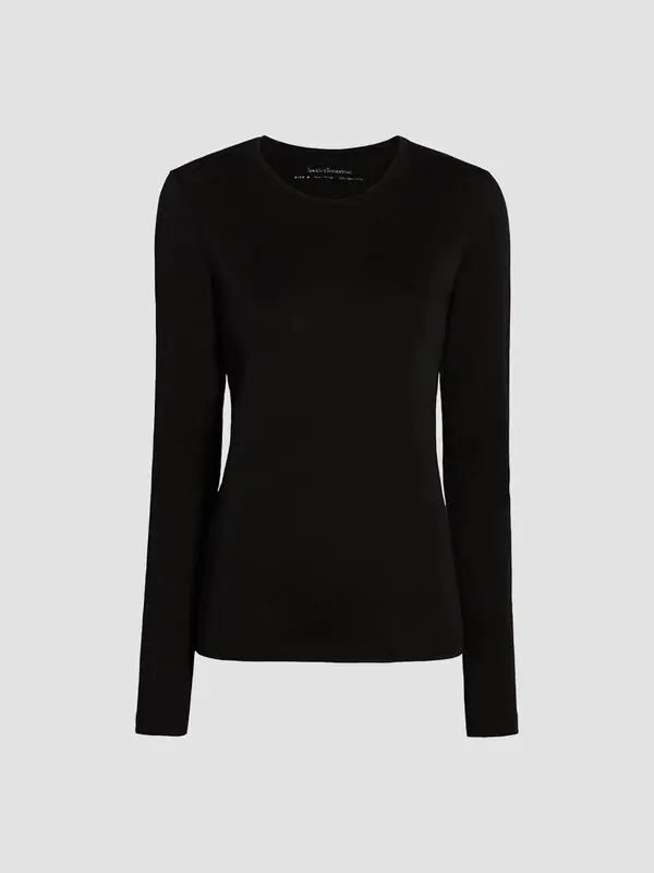 Another Tomorrow Long Sleeve Tee - Black