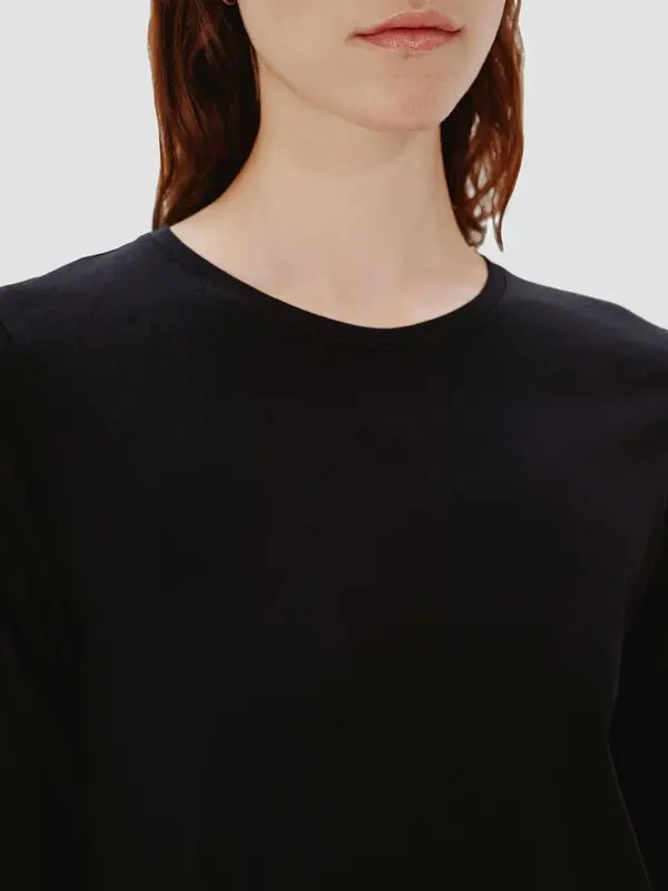 Another Tomorrow Long Sleeve Tee - Black