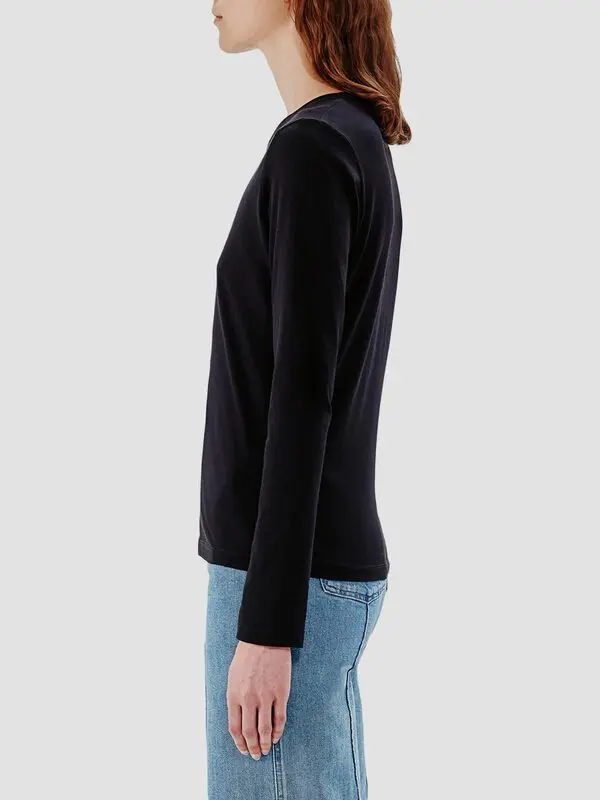 Another Tomorrow Long Sleeve Tee - Black