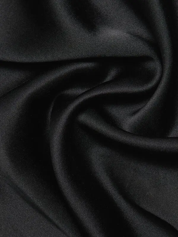 Amanda Uprichard Magnolia Silk Frill Cocktail Dress