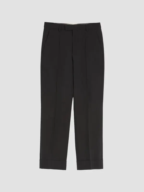 Valentino Garavani Wool Pants With Cuffs
