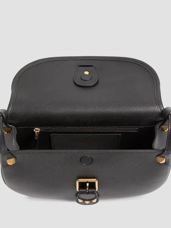 Valentino Garavani Flaneuse Medium Leather Shoulder Bag