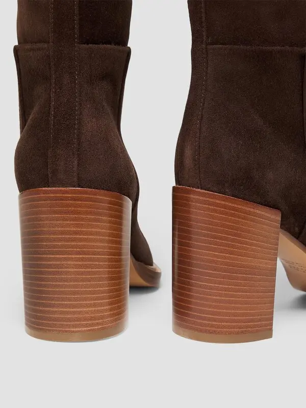 Gabriela Hearst Bocca 80mm Leather Knee-high Boots