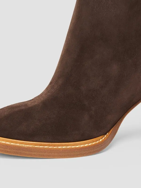Gabriela Hearst Bocca 80mm Leather Knee-high Boots