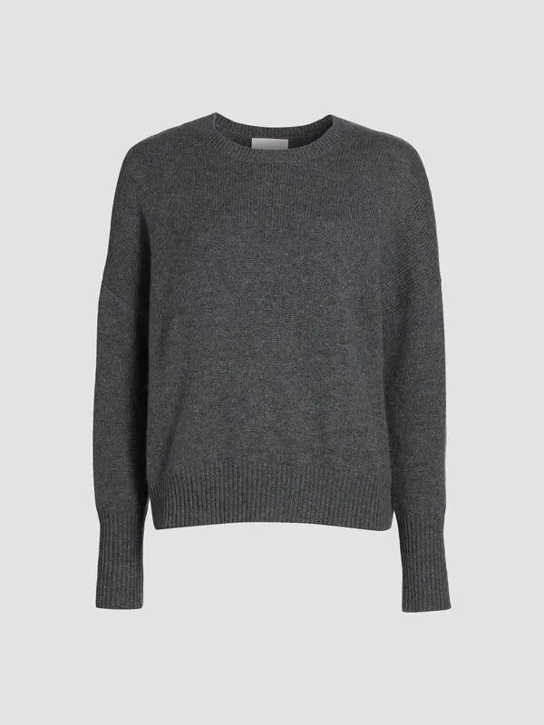 LISA YANG Mila Cashmere Relaxed-fit Sweater - Graphite