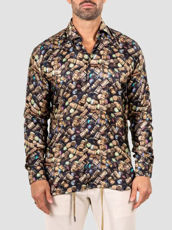 MACEOO Fibonacci Marthyr Cork Shirt