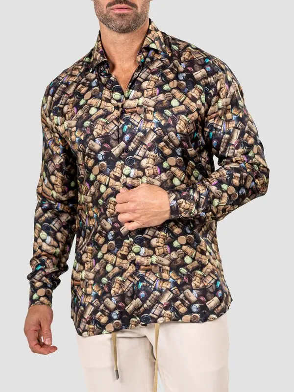MACEOO Fibonacci Marthyr Cork Shirt