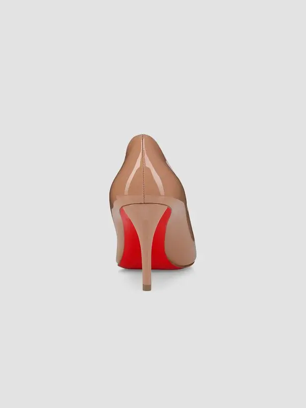 CHRISTIAN LOUBOUTIN Miss Z 80mm Patent Leather Pumps - Blush
