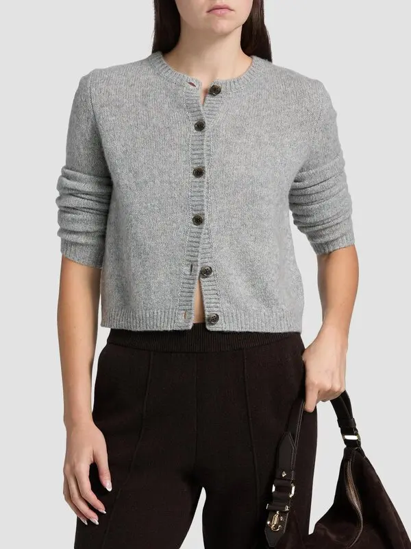 LISA YANG Cashmere-silk Cardigan - Cloudy