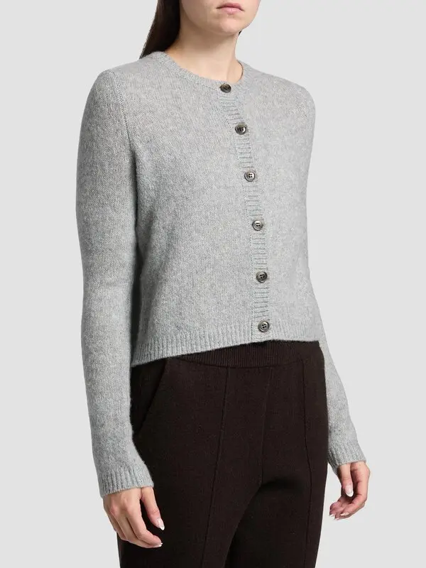 LISA YANG Cashmere-silk Cardigan - Cloudy