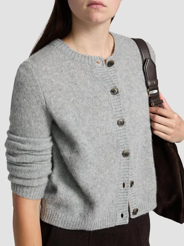 LISA YANG Cashmere-silk Cardigan - Cloudy