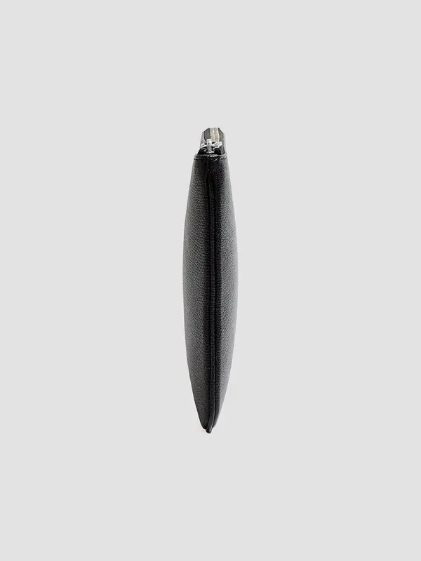 Valentino Garavani Vlogo Signature Grainy Calfskin Pouch