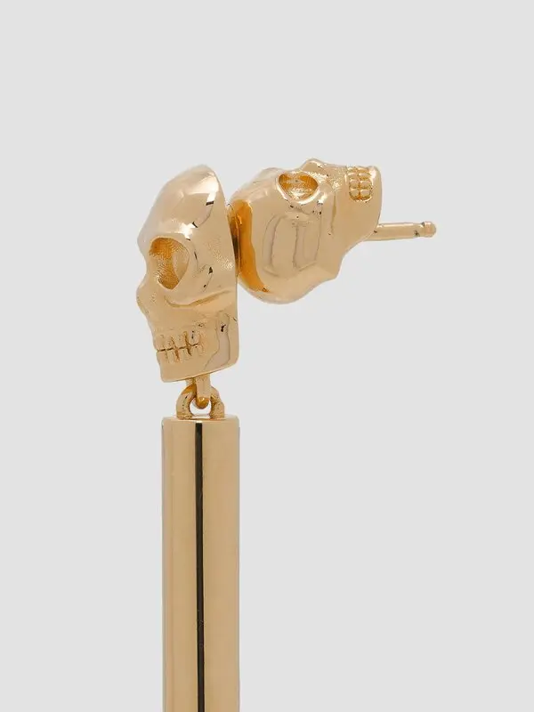 Alexander McQueen Goldtone Bar Drop Earrings