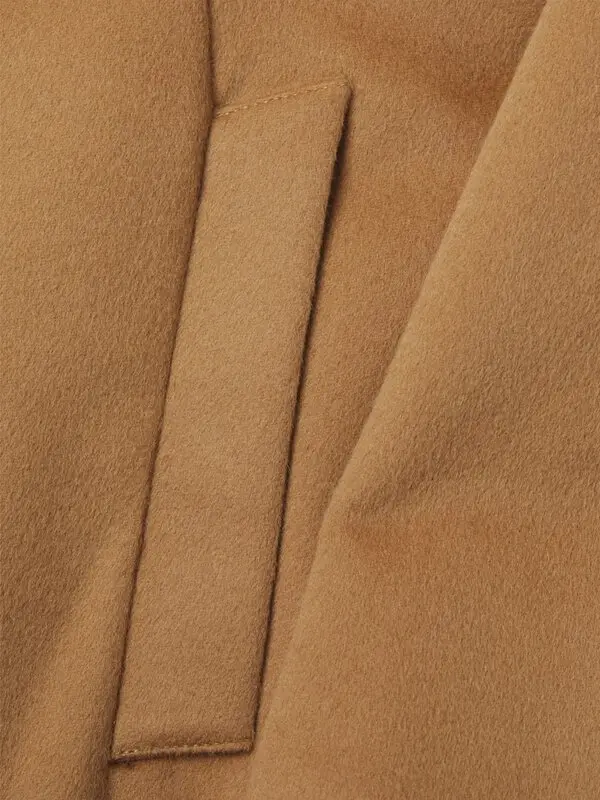 Sofia Cashmere Wool-blend Coat - Camel